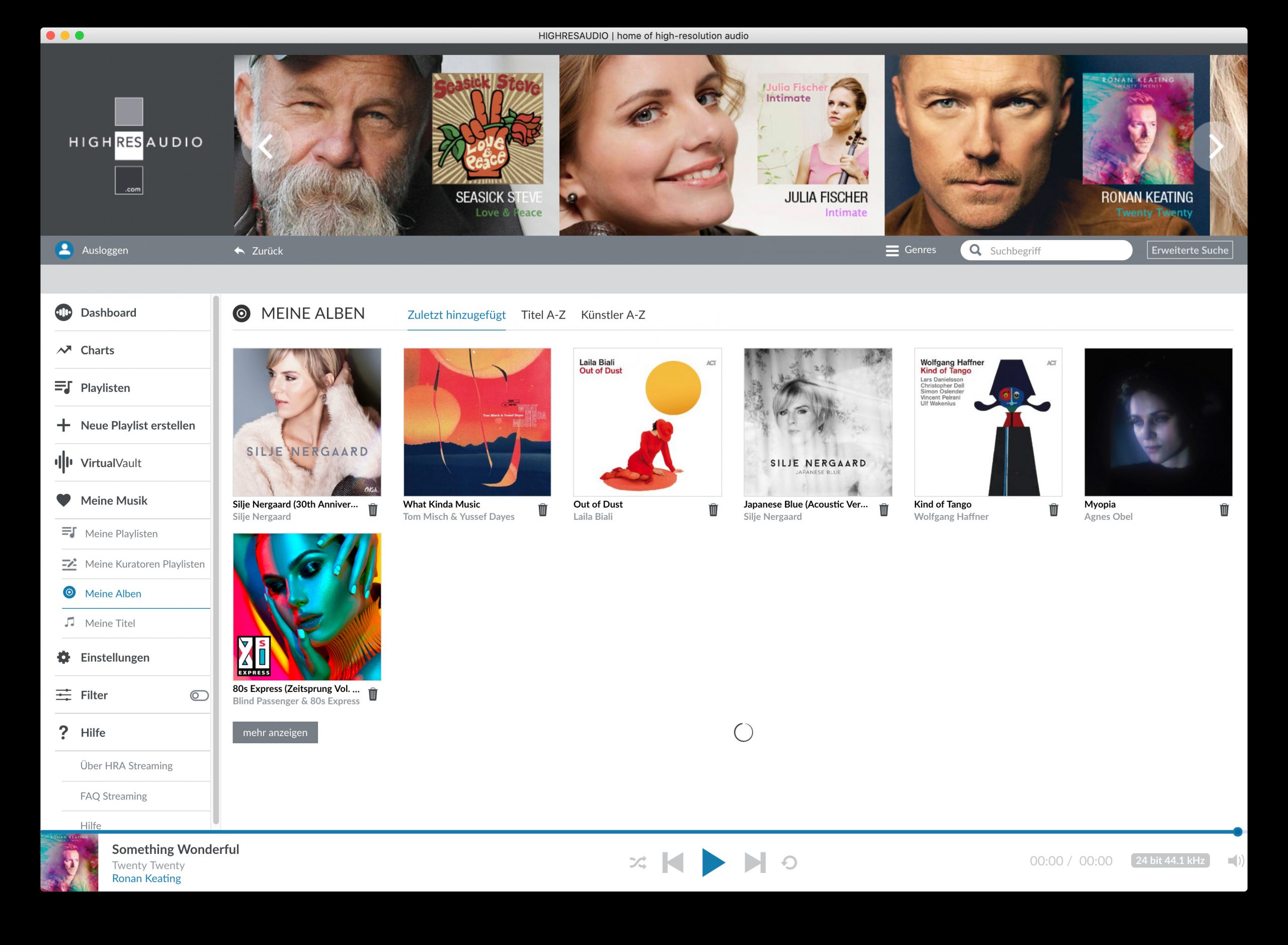 Highres-Audio: Streaming-Dienste im Vergleich – bewegte-werke